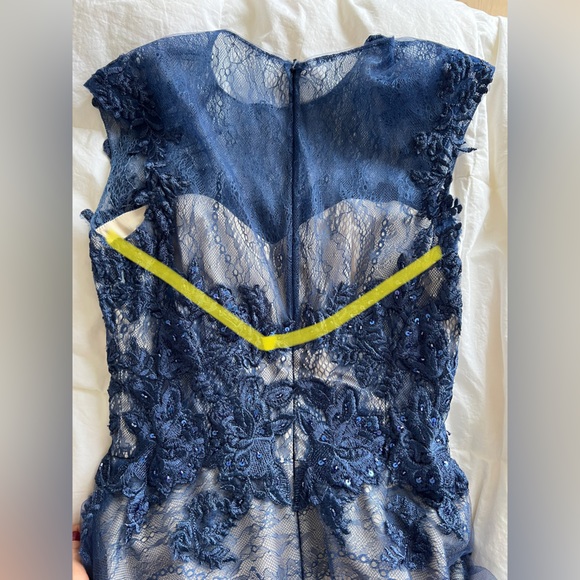 Basix | Dresses | Basix Midnight Blue Evening Gown | Poshmark